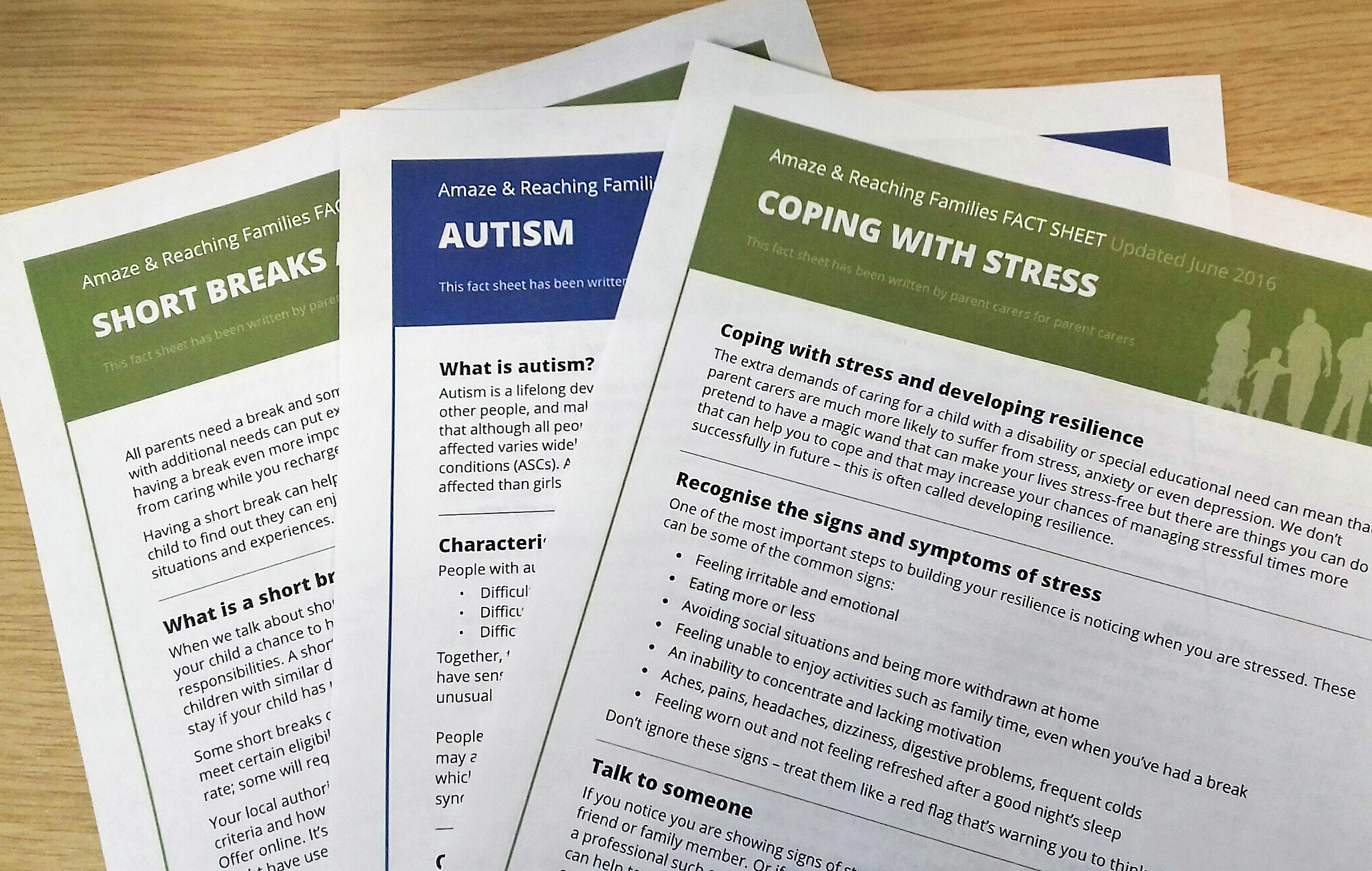 Resources - Amaze Sussex