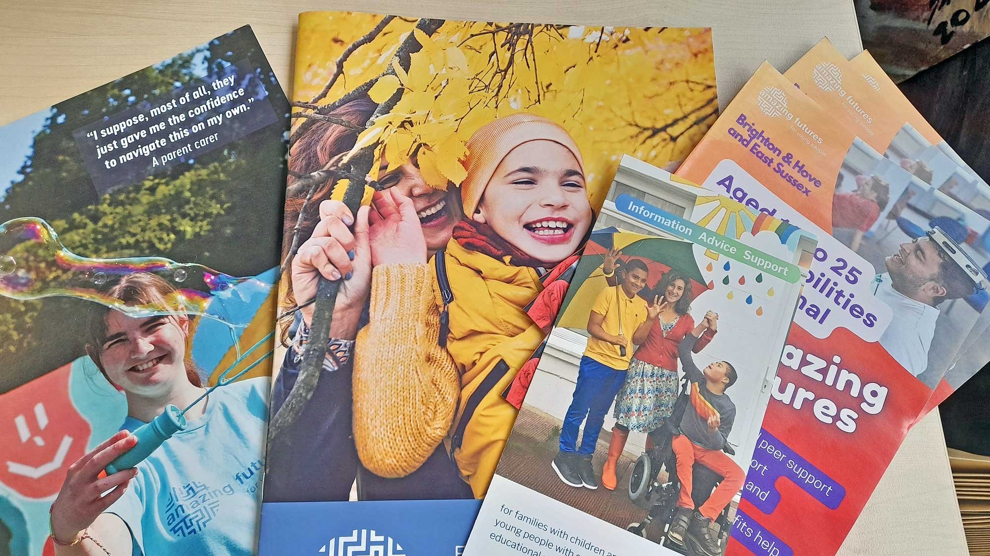 Amaze literature - Amaze Sussex